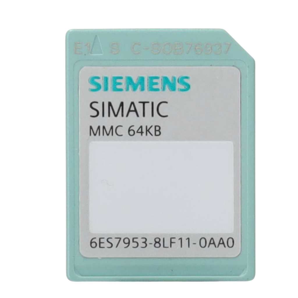 SIEMENS SIMATIC S7 MICRO MEMORY CARD 64 KBYTE 6ES7953-8LF11-0AA0