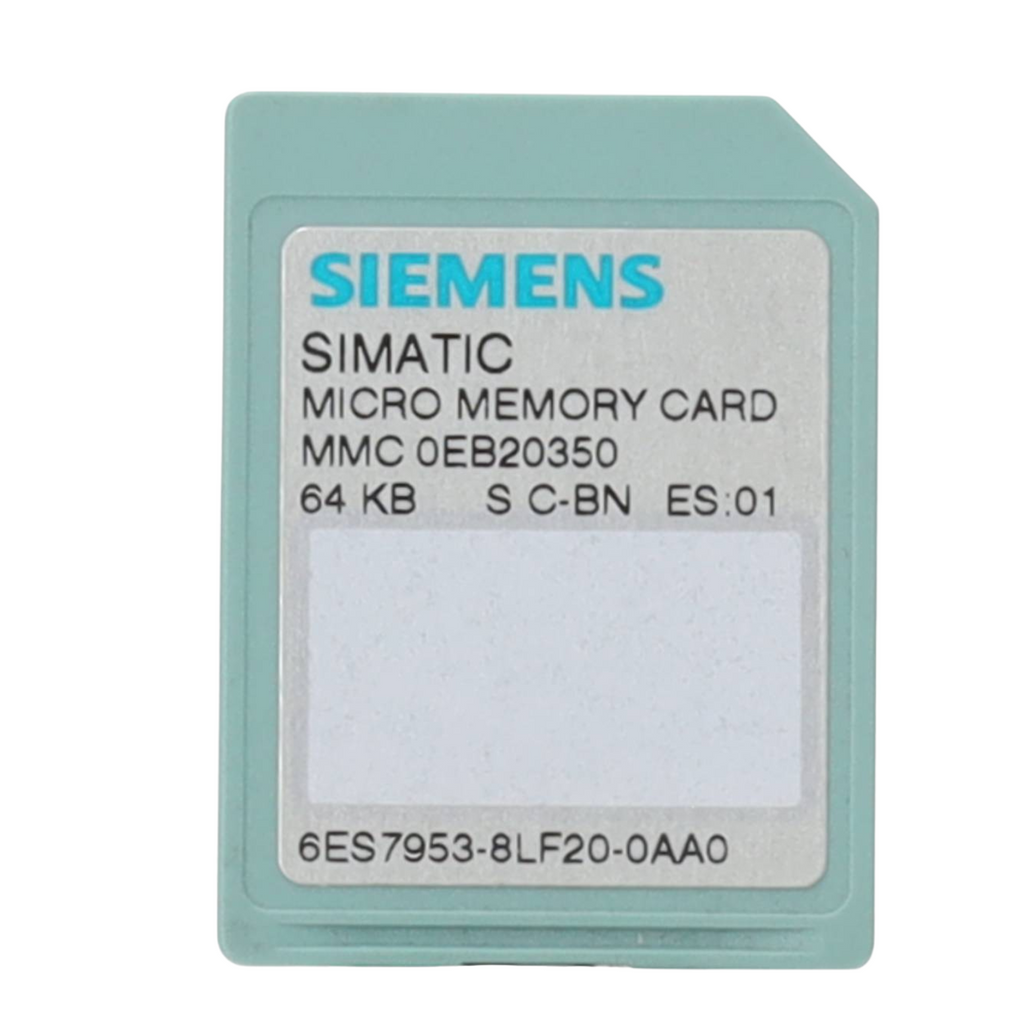 SIEMENS SIMATIC S7 Micro Memory Card 64 KByte 6ES7953-8LF20-0AA0