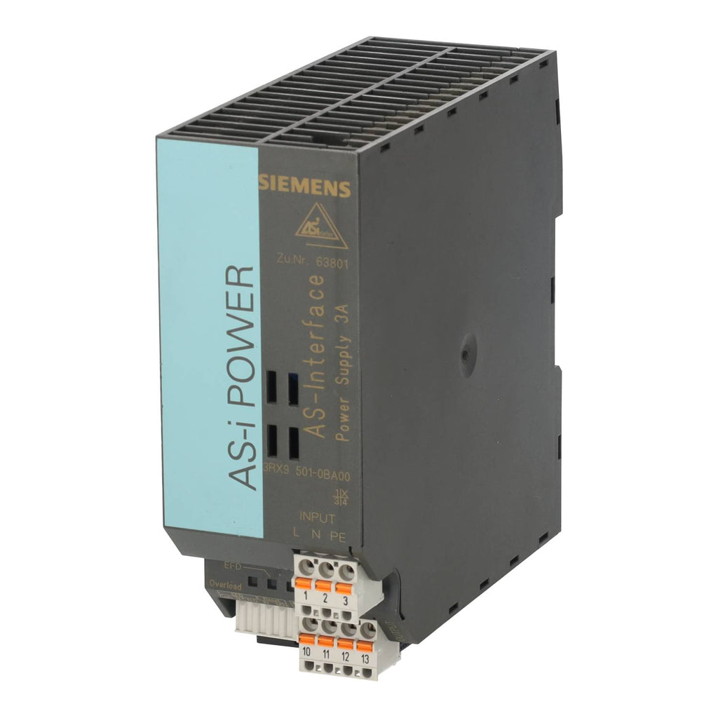 SIEMENS AS-i Power 3A 120 V/230 V AC AS-Interface power supply 3RX9501 ...