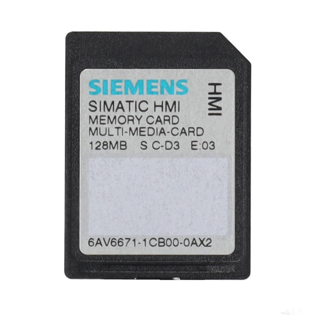 SIEMENS SIMATIC MM memory card 128 MB 6AV6671-1CB00-0AX2