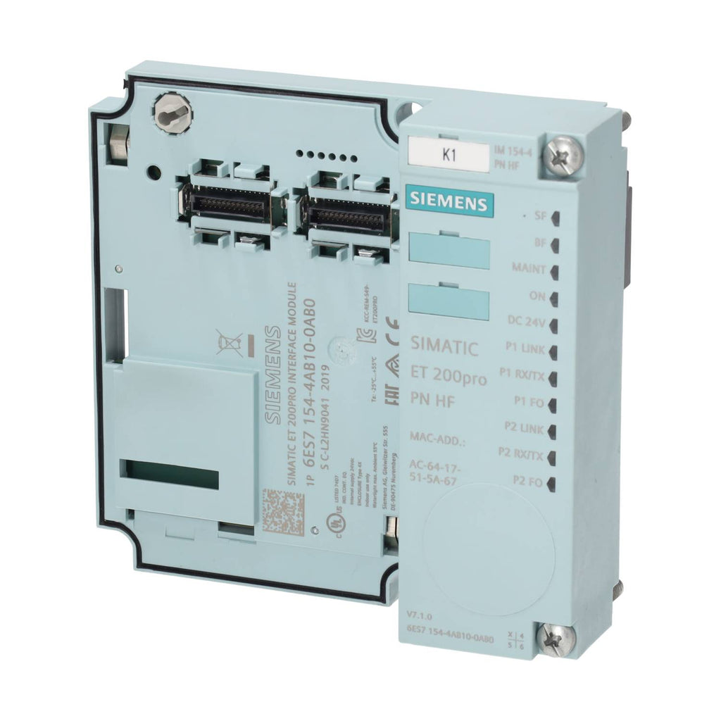 SIEMENS SIMATIC DP, PROFINET interface module IM 154-4 PN 6ES7154-4AB10 ...