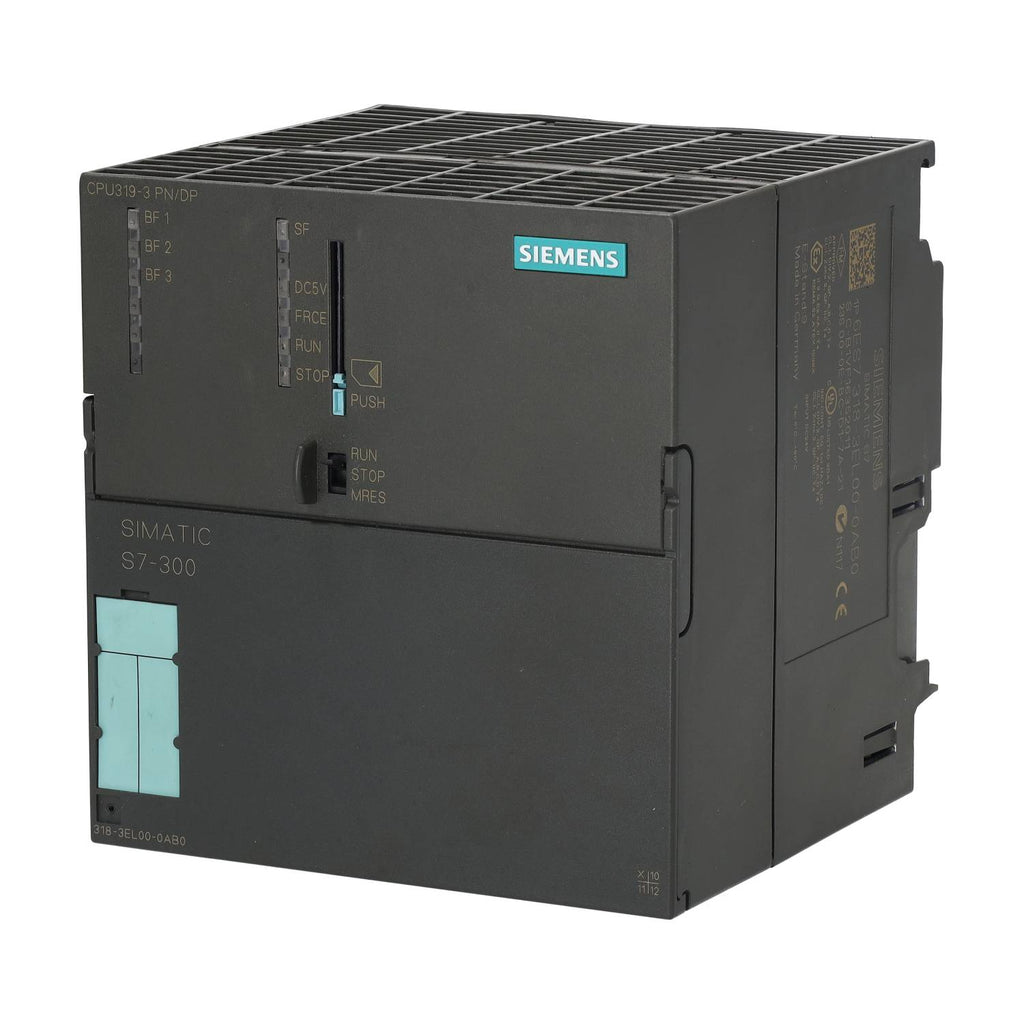 SIEMENS SIMATIC S7-300 CPU 319-3 PN/DP 6ES7318-3EL00-0AB0