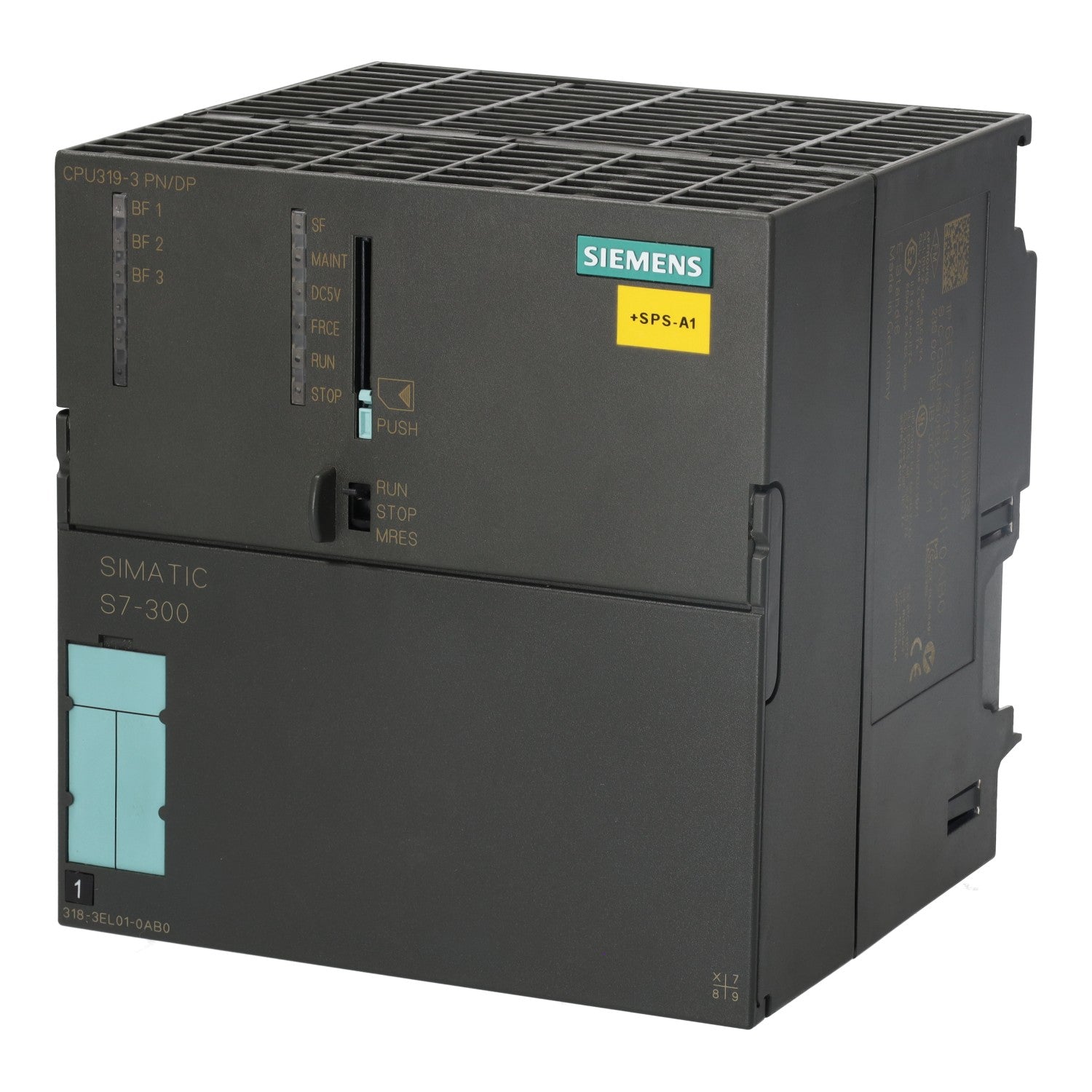 SIEMENS SIMATIC S7-300 CPU 319-3 PN/DP 6ES7318-3EL01-0AB0, 6ES7 318 ...