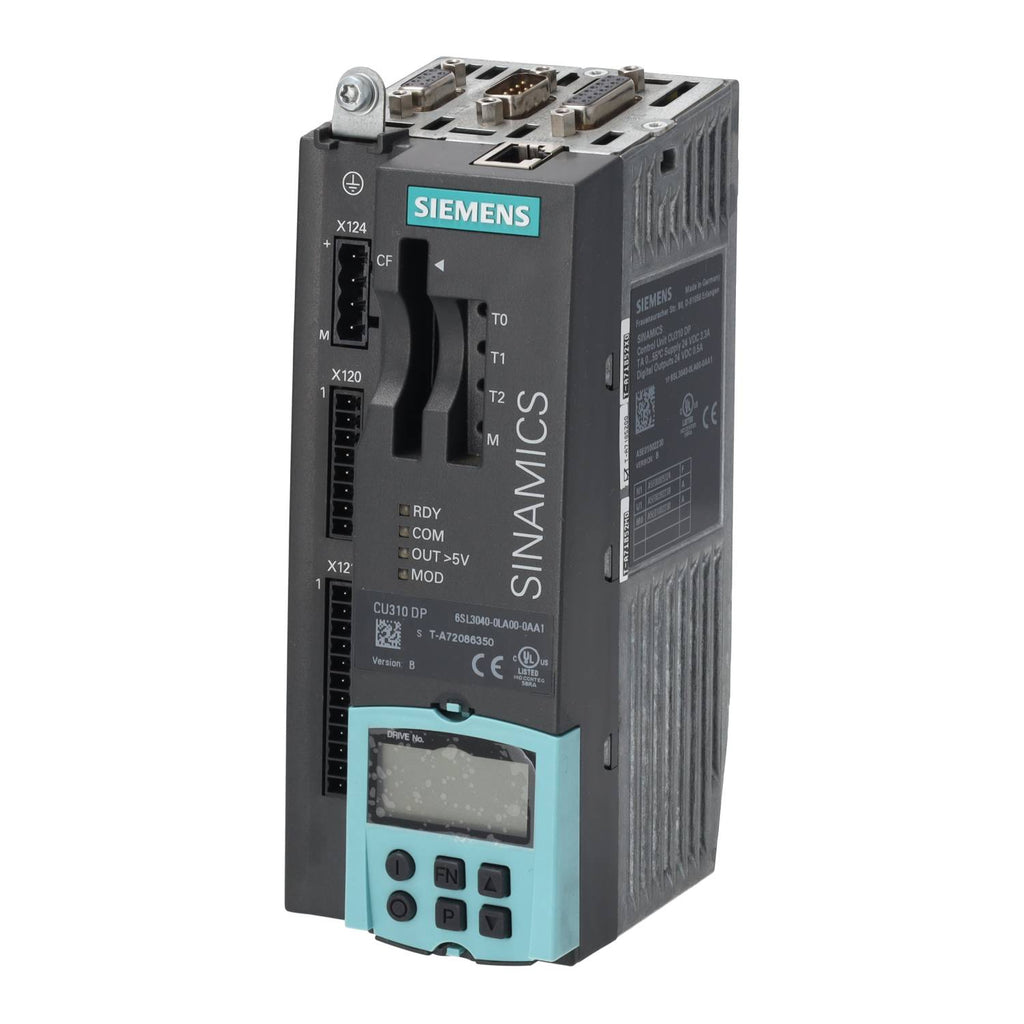 SIEMENS SINAMICS S120 Control Unit CU310 DP 6SL3040-0LA00-0AA1