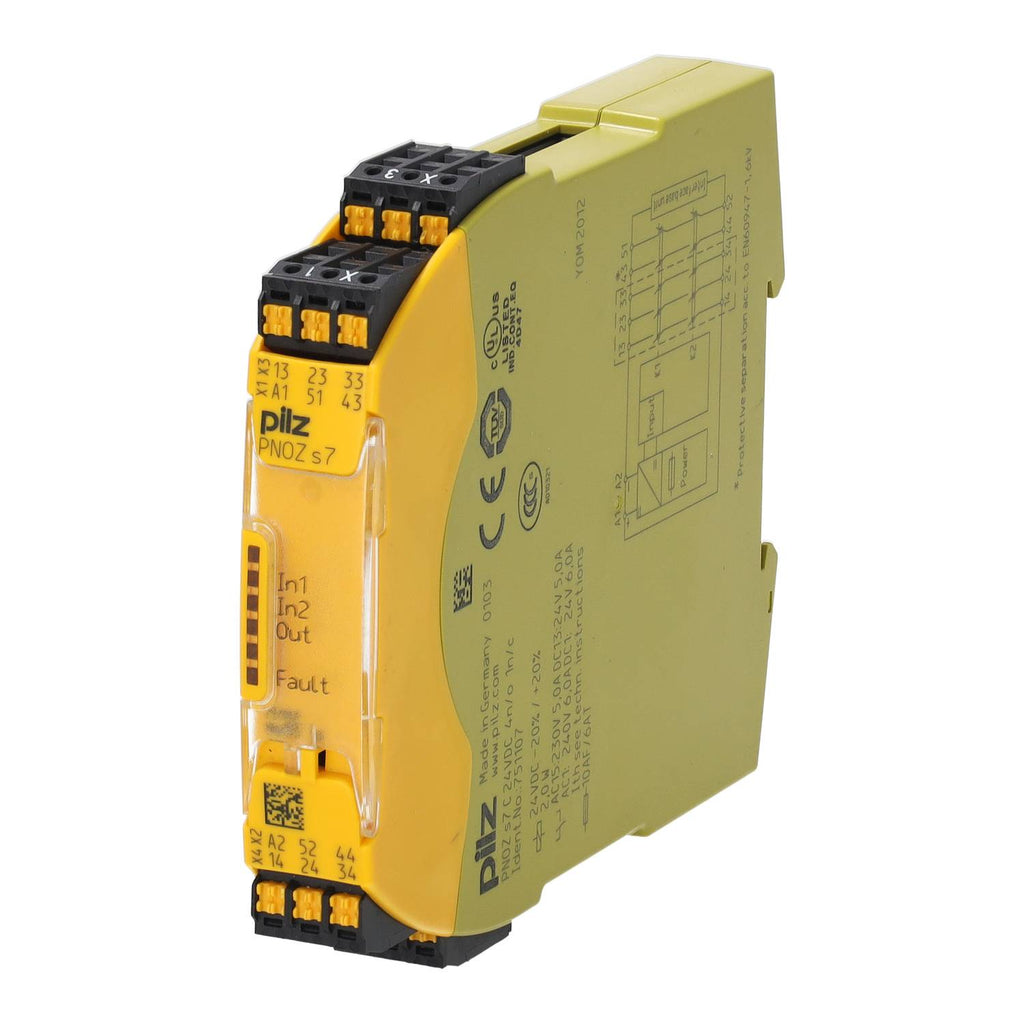 PILZ PNOZ s7 safety relay 751107