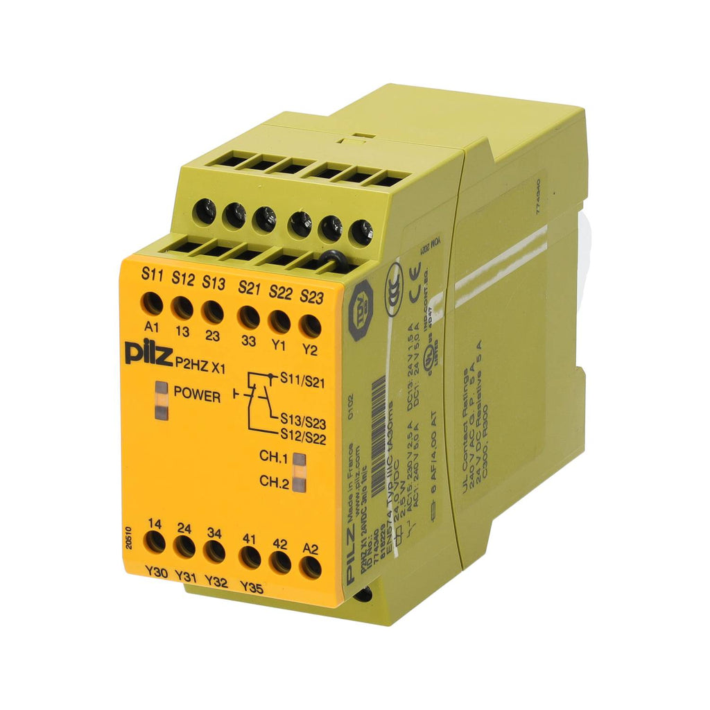 PILZ P2HZ X1 24VDC 3n/o 1n/c Safety relay 774340