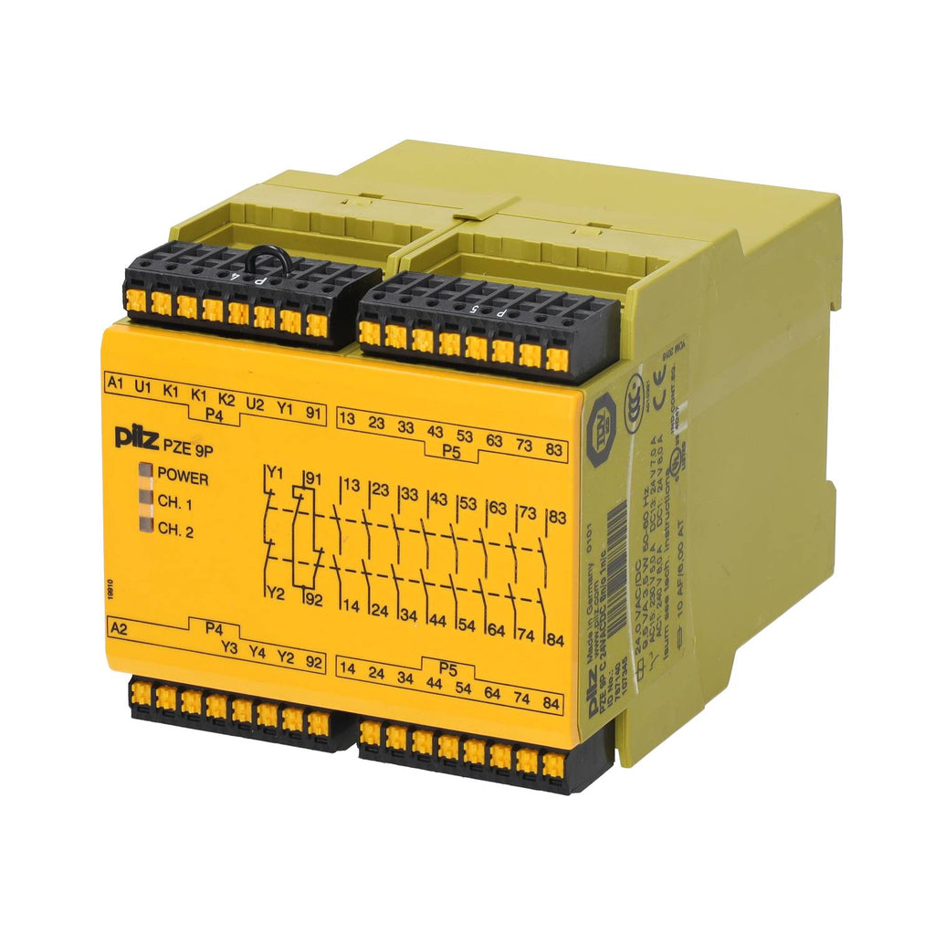 PILZ PZE 9P C 24VACDC 8n/o 1n/c 787140