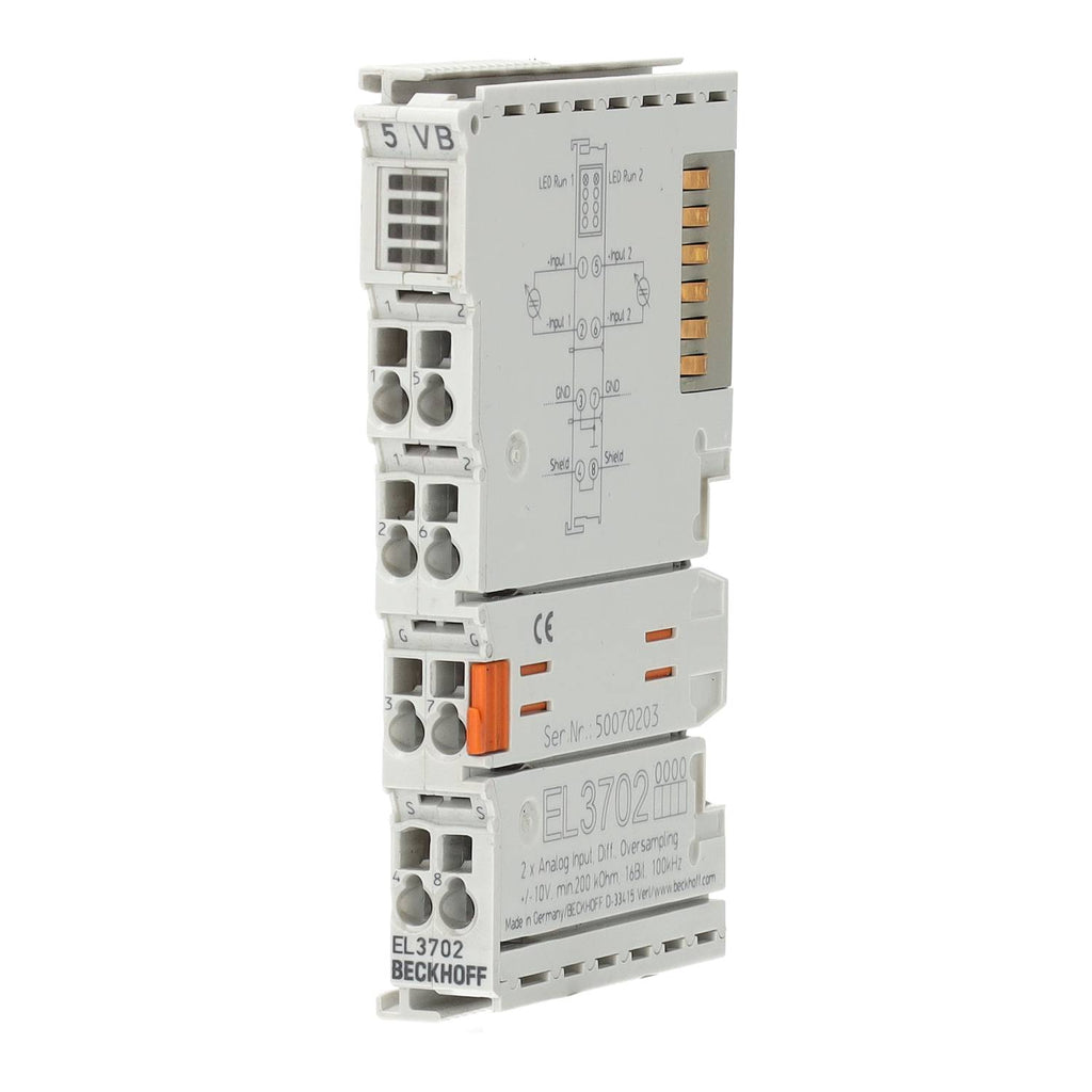 BECKHOFF EL3702 2-channel analog input terminals with oversampling