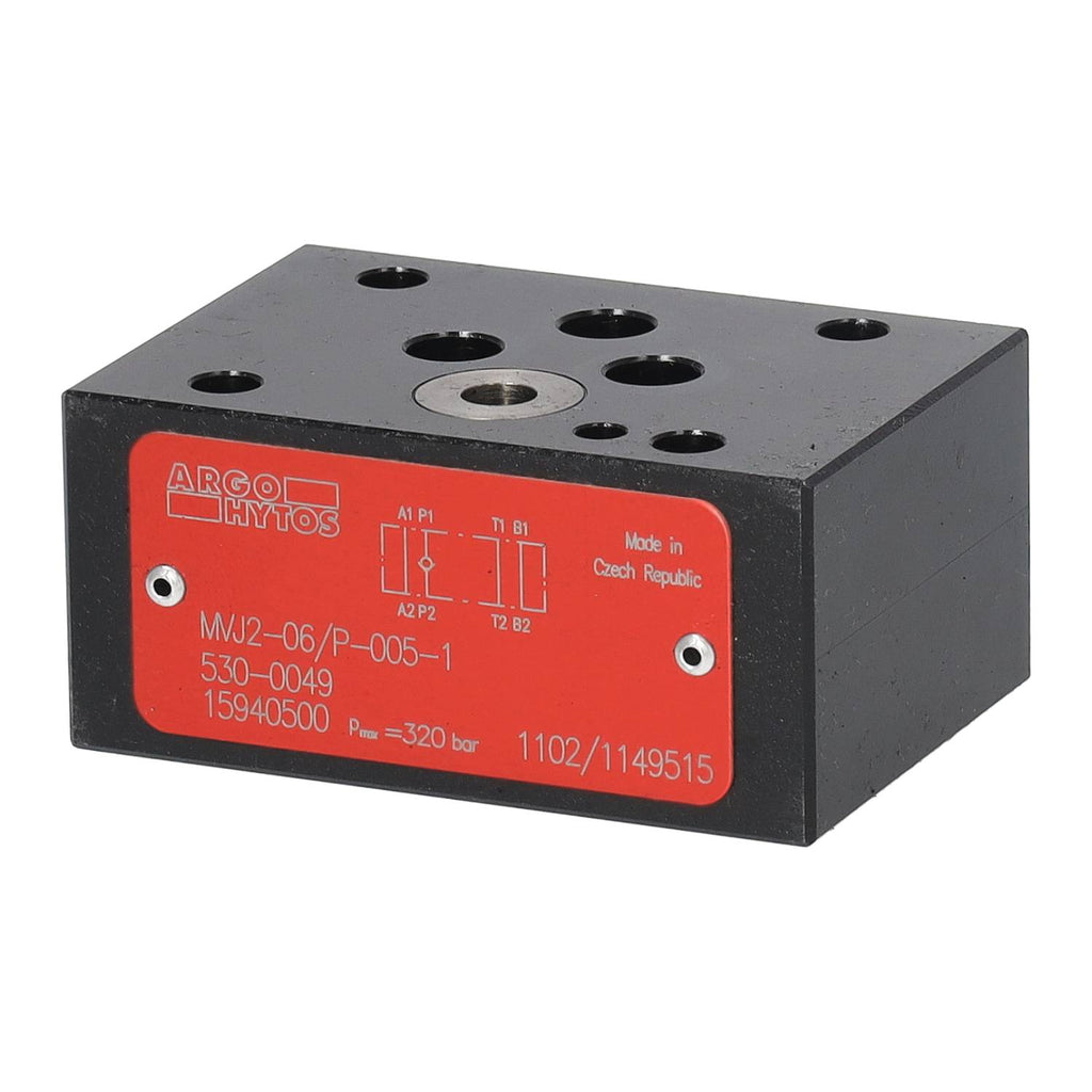 ARGO HYTOS Check Valves Sandwich Plates 530-0049, 15940500